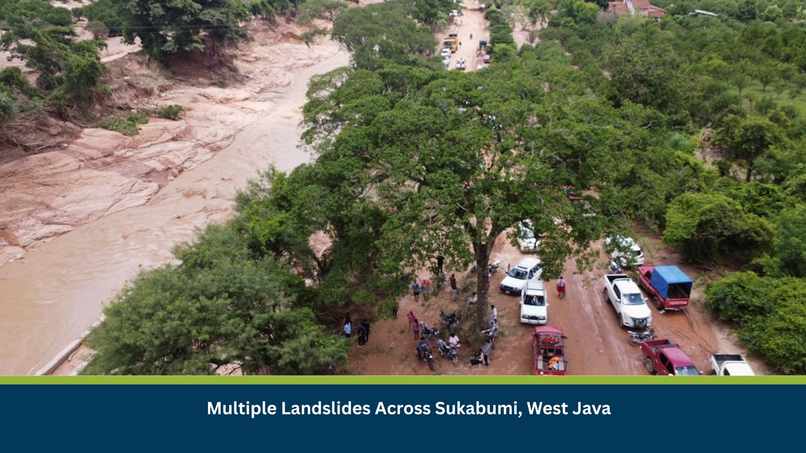 Multiple Landslides Across Sukabumi, West Java