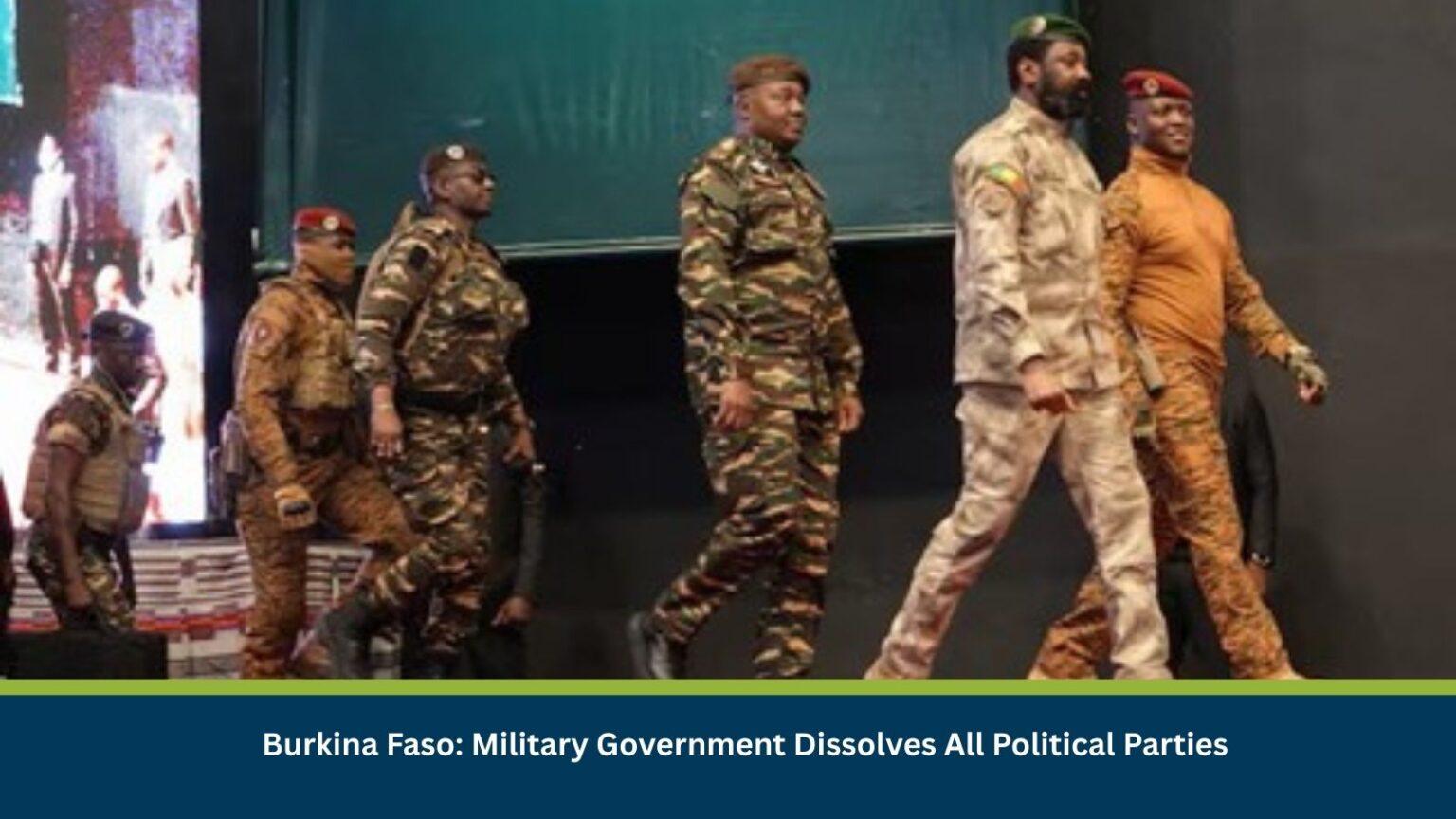 Burkina Faso: Military Government Dissolves All Political Parties ...